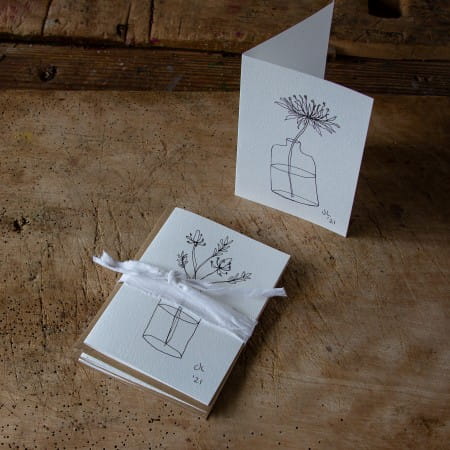 Pack of three hand drawn cards | Snapdragon Life