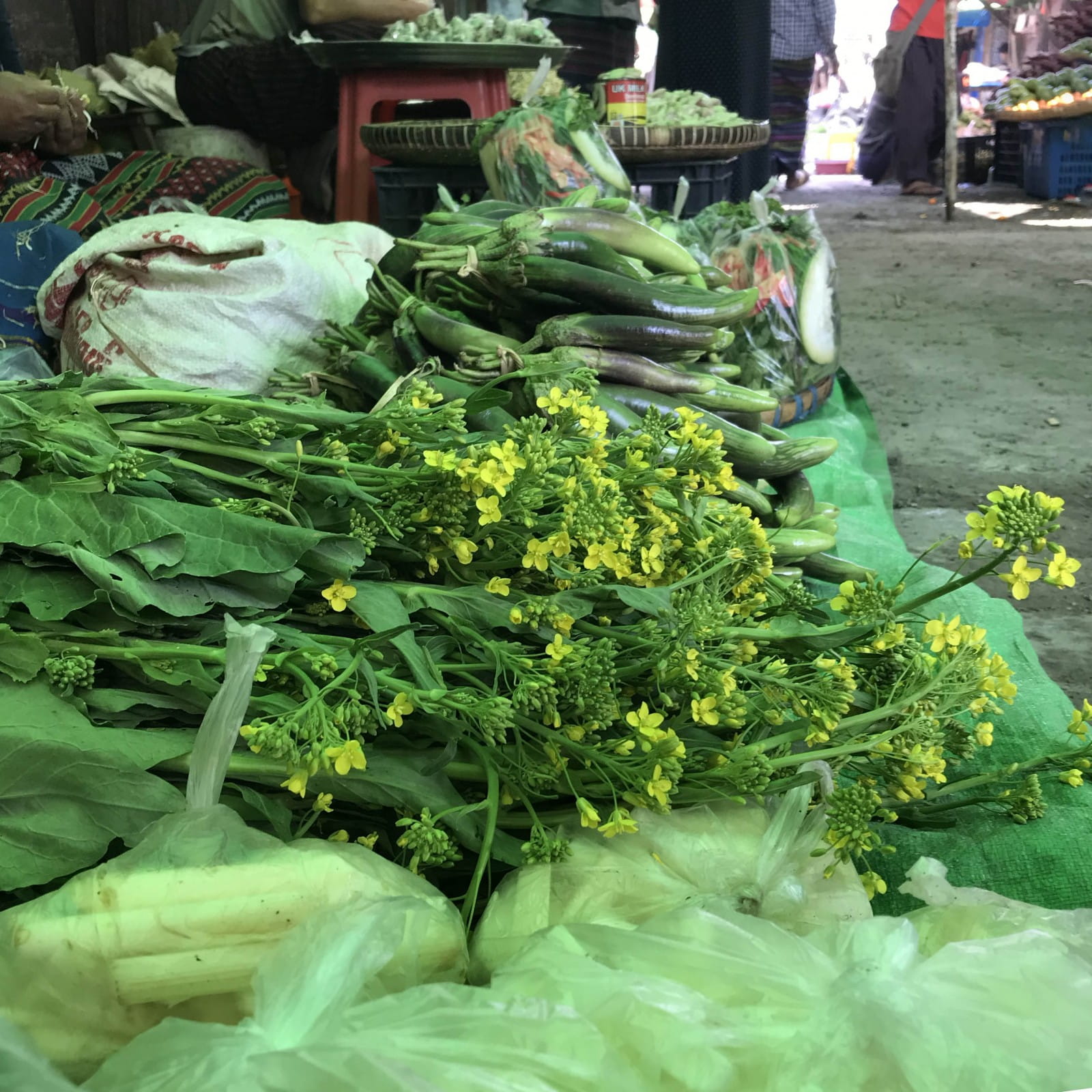 Myanmar salad recipe for flowering salad leaves. | Snapdragon Life
